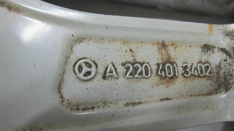 Buy 2003-2006 MERCEDES BENZ S55 AMG W220 OEM FRONT 18" CHROME RIM 8 ...