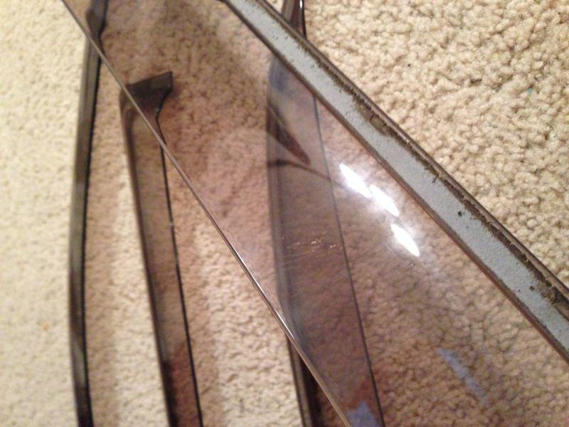 Purchase JDM OEM Altezza Window Visors LEXUS IS200 IS300 RAIN GUARDS in ...
