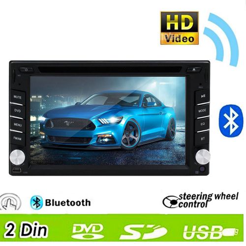 Purchase Double 2Din In Dash Stereo Audio 6.2" Bluetooth Car Radio CD ...