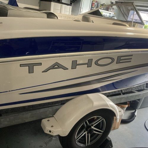 Purchase Tahoe Boat Decal Decals Boats Tracker Hull side replacement 30 ...