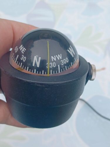 Purchase Vtg 1987 Airguide Illuminated Marine Boat Compass Adjustable ...