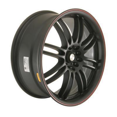 Purchase Summit Racing F16 Matte Black Wheel 18"x8" 5x110mm BC in ...