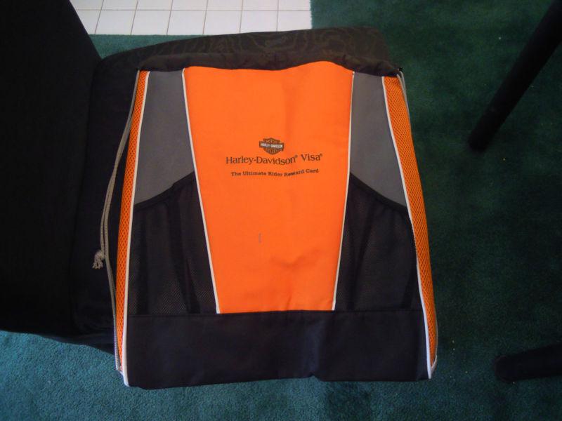 Purchase HARLEY DAVIDSON BACK SACK in Las Vegas, Nevada, US, for US $4.00