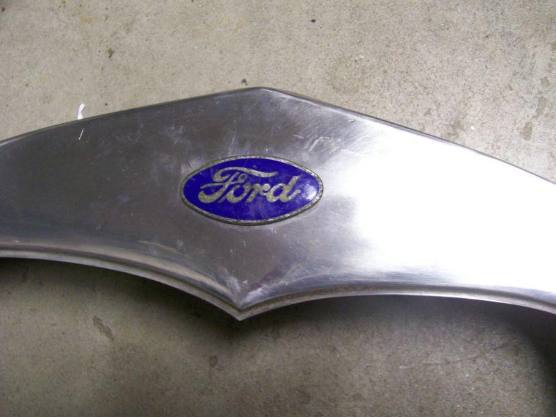 Buy FORD MODEL A RADIATOR SHELL GRILL SHROUD STAINLESS ORIGINAL in ...