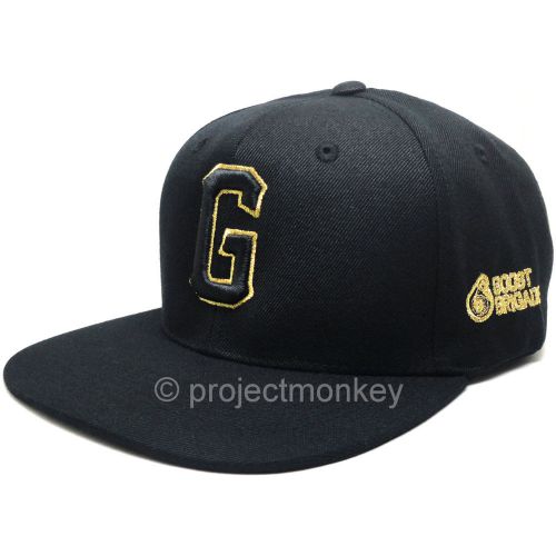 Buy Greddy G Boost Brigade Logo Snapback Adjustable Hat Cap Black ...