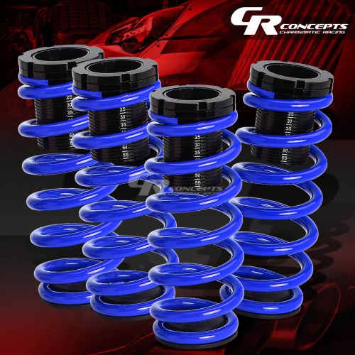 Buy LOWERING 1-3"ADJUSTABLE SCALE COILOVER+BLUE SPRINGS FOR 85-98 VW ...