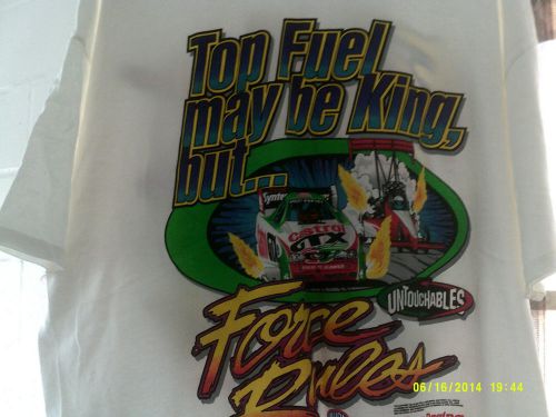Buy john force t shirts 2 xxl drag racing nhra castrol gtx hot rod scta ...