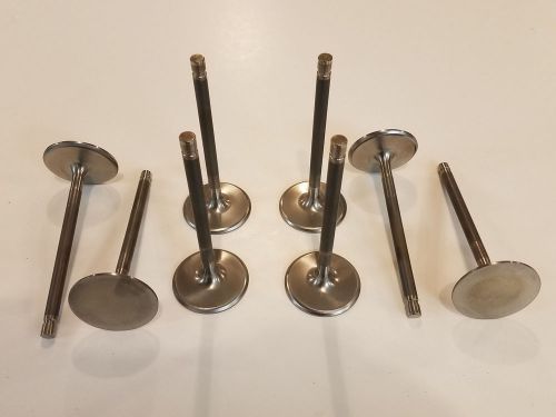 Buy Titanium NASCAR Intake Valves Set of 8 - 11/32 x 2.10 x 5.340 ...