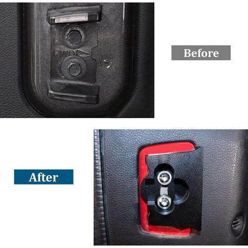 Buy Tailgate Limiter Latch Stop Bumper Replace Kit For Jeep Wrangler JK ...