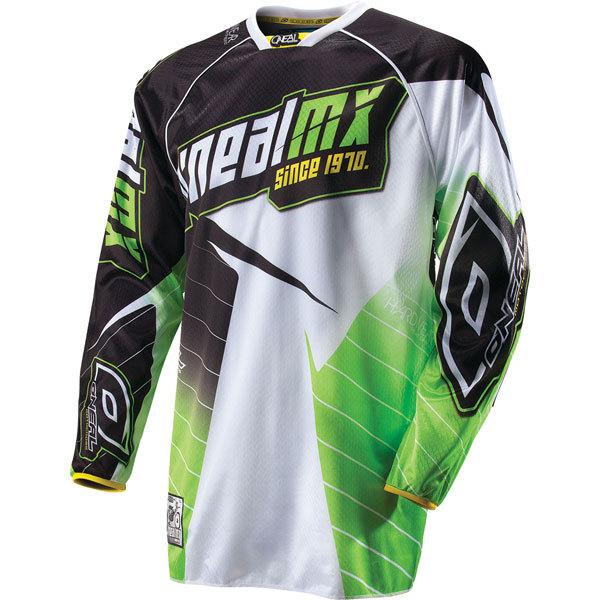 Buy Black/Green XXL O'Neal Racing Hardwear Jersey 2013 Model in San ...