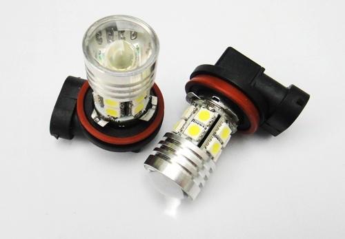 Buy 2 H11 CREE Q5 7W LED projector Fog Light Lamp bulb HeadLight 12 SMD ...