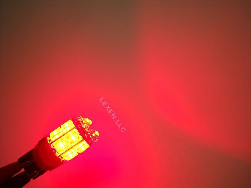 Buy LED M RED 2X STOP TAIL LIGHT LED BULBS DUAL BEAM LAMP T25 3157 3057 ...