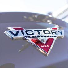 Buy Polaris Victory Motorcycle Gas Tank Logo Badge 2879418 Vegas Hammer ...