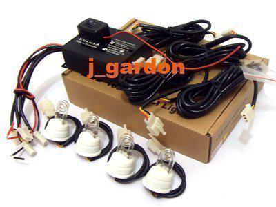 Find DC12V New SB4L New 4 x Super Bright Strobe White LTD Light in Shen ...