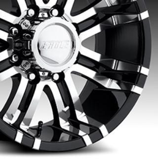 Find American Eagle style 197 wheels rims, 17x9, 5x5" superfinish/black ...