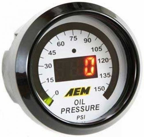 Find AEM Digital Oil Pressure Gauge 0 ~ 150PSI 30-4407 in Plano, Texas ...