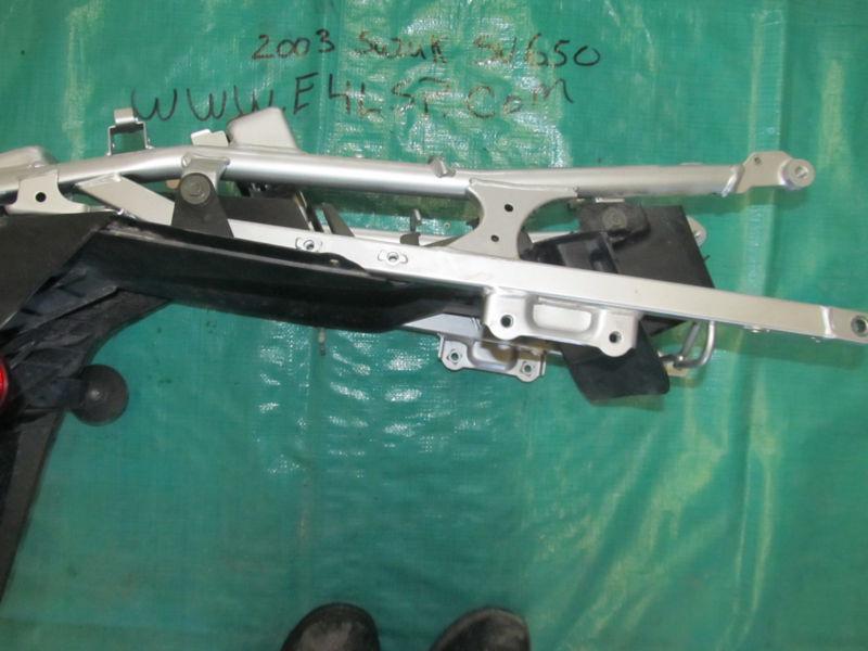 Find SV650 Subframe Rear Rail Sub tray 2005 Suzuki SV650S 05-2011 SV ...