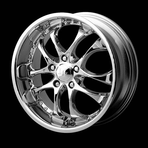 Find 16" WHEELS RIMS HELO HE825 CHROME 16" X 7" 5X100 PT CRUISER VIBE ...