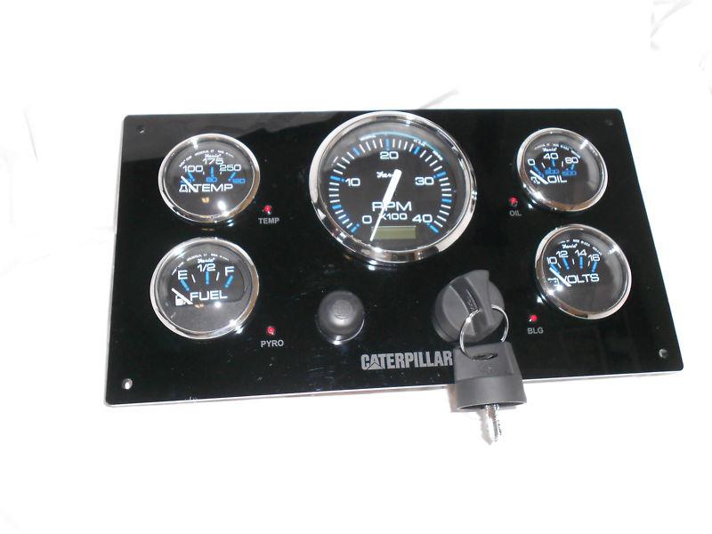Find Caterpillar Marine Instruments Panel Custom with wiring Made in ...