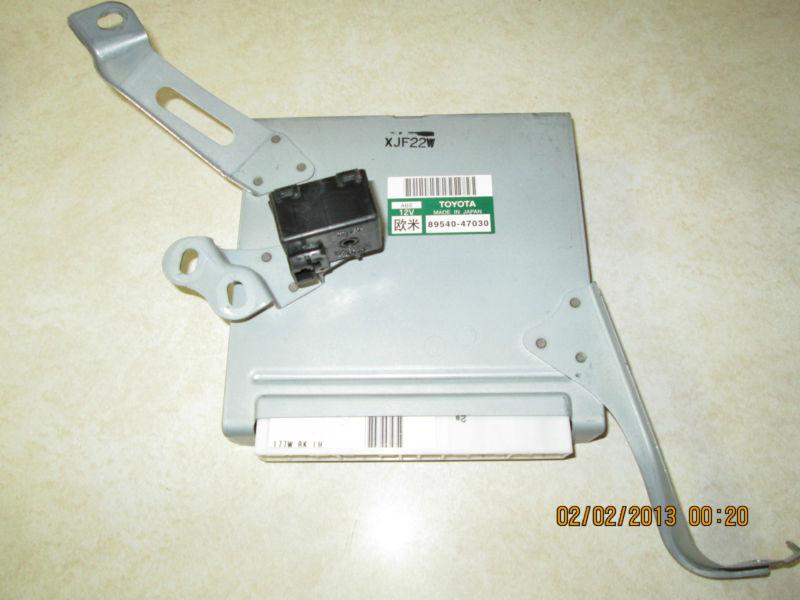 Find 2001 TOYOTA PRIUS ABS ECM CONTROL MODULE-89540-47030 W/BUZZER ...