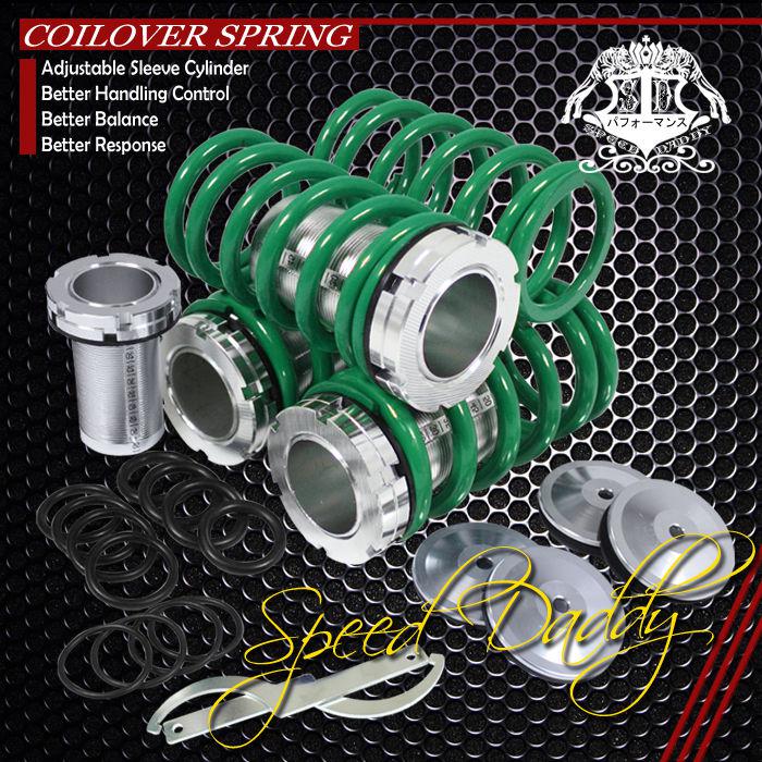Sell FRONT+REAR SCALE COILOVER 0-3" SPRING/SPRINGS 88-00 CIVIC EG EJ1 ...