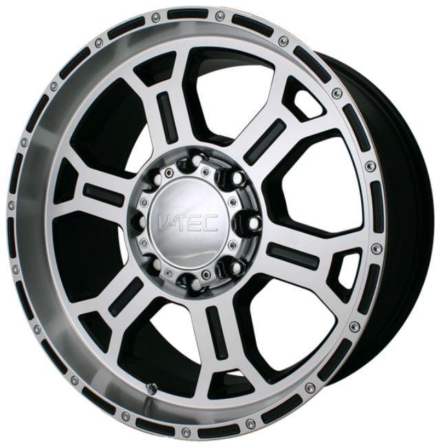 Sell 18" V-TEC 372 RAPTOR 8X170 F-250 & F-350 2005+ BLACK WHEELS RIMS ...