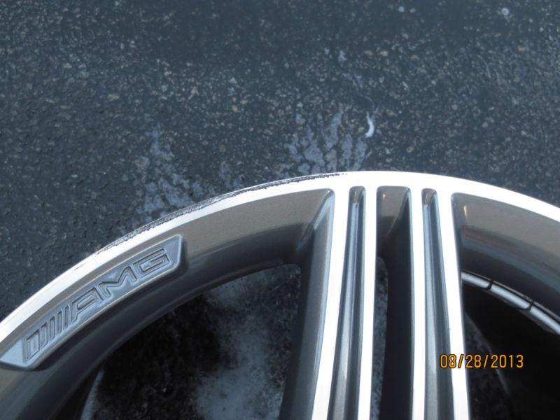 Sell 19" MERCEDES SL63 AMG FACTORY OEM WHEEL SL65 AMG REPLACEMENT SPARE ...