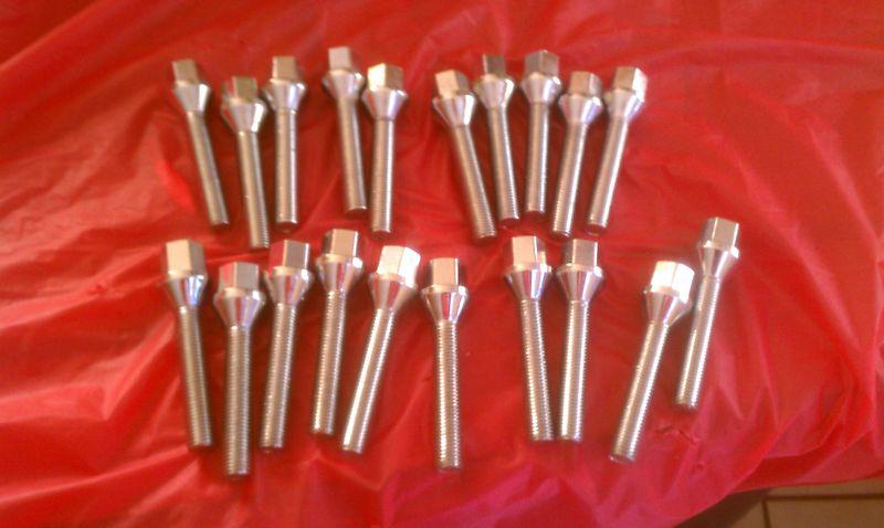 Sell 20 unit TUNER WHEELS RIMS LUG BOLTS NUTS 12x1.5 12 1.5 CONE TAPER ...