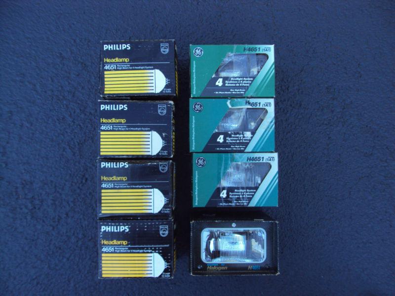 Purchase H4651 Halogen Headlights; 1 Sylvania; 4 Phillips; 3 GE REDUCED ...