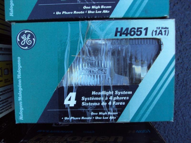 Purchase H4651 Halogen Headlights; 1 Sylvania; 4 Phillips; 3 GE REDUCED ...