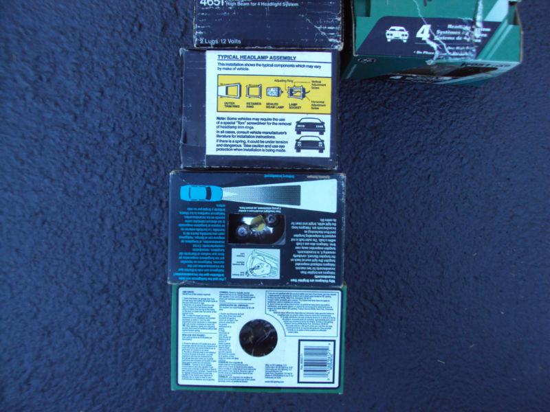 Purchase H4651 Halogen Headlights; 1 Sylvania; 4 Phillips; 3 GE REDUCED ...