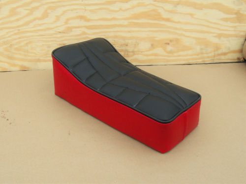 Purchase 14" X 7" RED/BLACK VINTAGE STYLE MINIBIKE SEAT CUSTOM ...