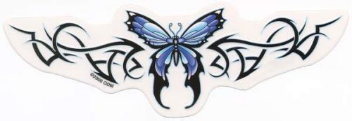 Purchase BABY BLUE BUTTERFLY TATTOO Tramp Stamp R/C Vinyl STICKER/Auto ...