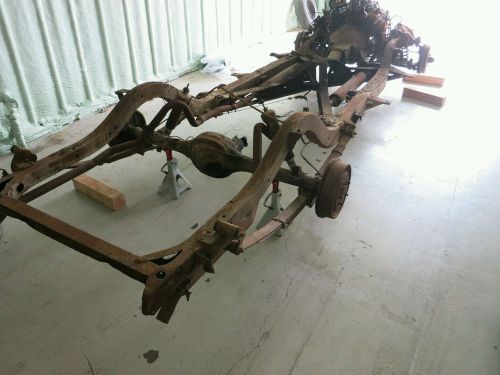 Purchase 1957 Chevy X Frame Rolling Chassis-REDUCED $1000 in Rowlett ...