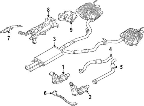Purchase Genuine Ford Catalytic Converter L1MZ-5E213-T in Hillsdale ...