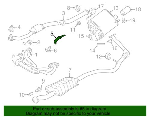 Purchase Genuine Subaru Converter Hanger 44521AA280 in Salt Lake City ...