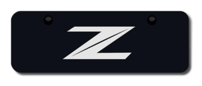 Purchase Nissan Z (New) Laser Etched Black Mini-License Plate Made in ...
