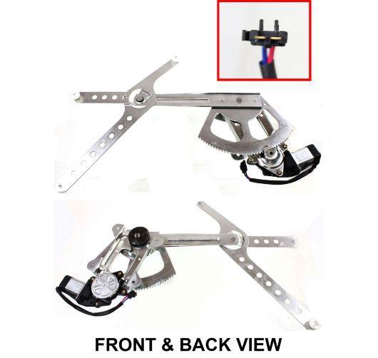 Purchase GMC Chevy C/K pickup truck window regulator w/ motor front RH ...