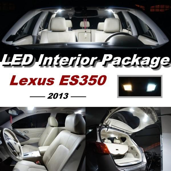 Purchase 9 x Xenon White LED Lights Interior Package kit for 2013 Lexus ...