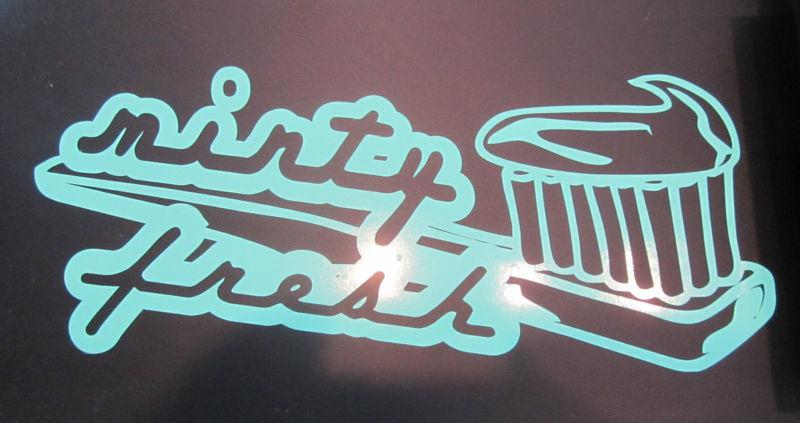 Purchase MINTY FRESH toothbrush Racing JDM Vinyl car decal sticker ...