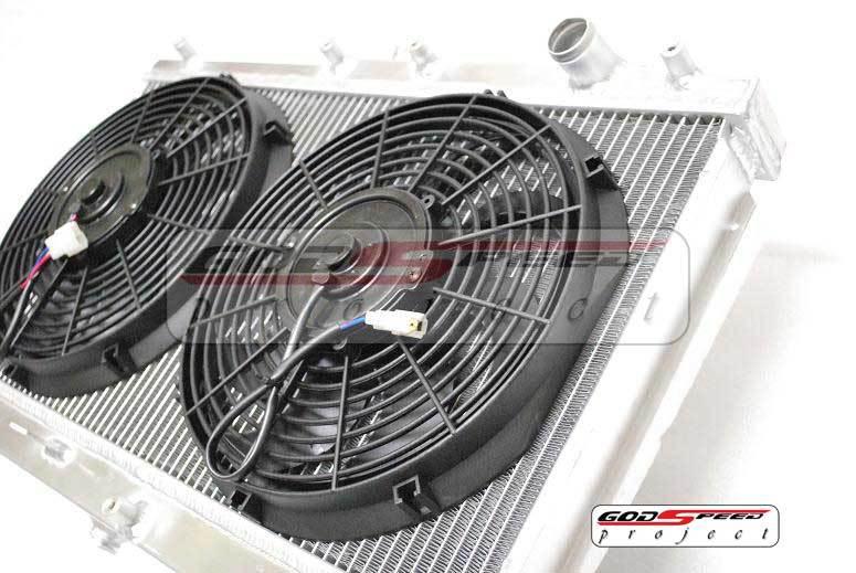Purchase GSP 89-94 s13 240sx sr20 jdm sr20det 2 ROW aluminum racing ...