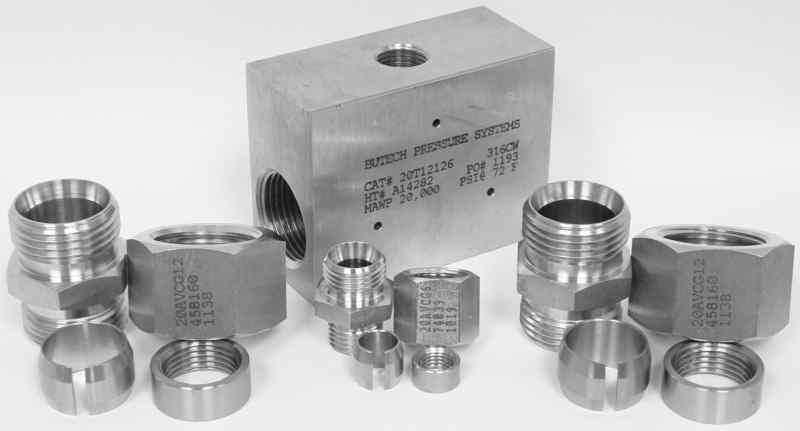 Purchase Butech Hydraulic Branch Fitting 3/4"X3/4"X3/8"Medium Pressure ...