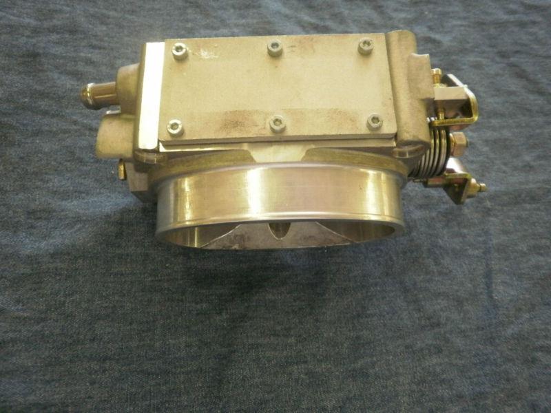Purchase Small Block Chevy 1985-'92 305/350 Throttle Body 52mm Satin in ...