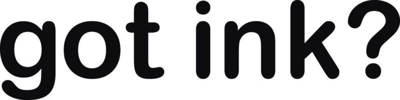 Purchase got ink? decal sticker tattoo in St. Cloud, MN, US, for US $2.50