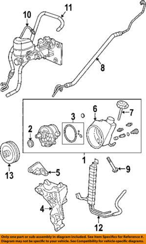 Purchase GM OEM 15295841 Steering Cylinder Hose/Power Steering Cylinder ...