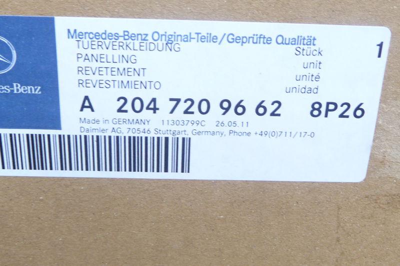 Buy Mercedes Benz Left Front Trim C Class W204 2047209662 8P26 OEM OE ...