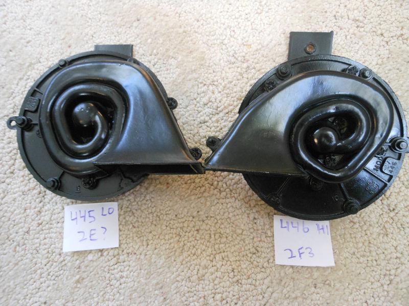 Buy 1960 - 1963 GM Delco Remy Hi Lo Horns OEM 12V Type S (445), (446 ...