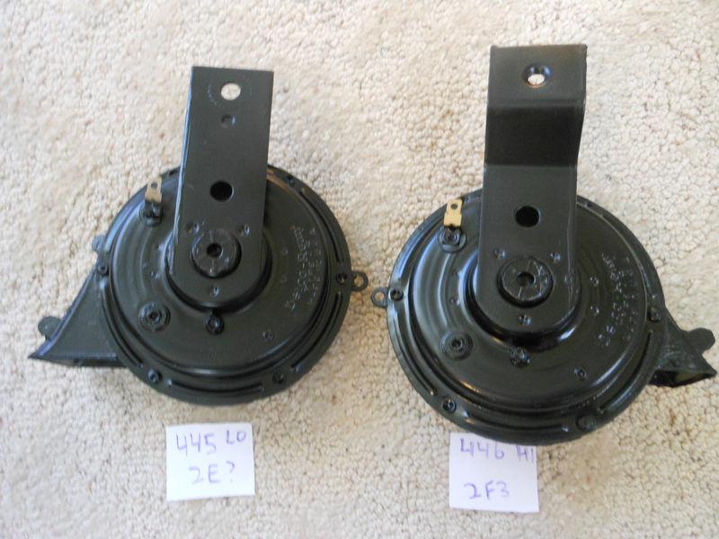 Buy 1960 - 1963 GM Delco Remy Hi Lo Horns OEM 12V Type S (445), (446 ...