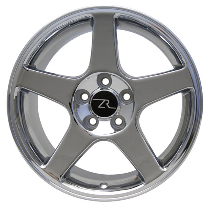 Buy Chrome Mustang® 03 Cobra Replica Wheels 17x9 fit SVT rims 17 inch ...