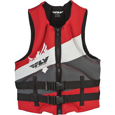 Buy FLY Racing Neoprene Mens Life Vest Red/Gray SM in Holland, Michigan ...